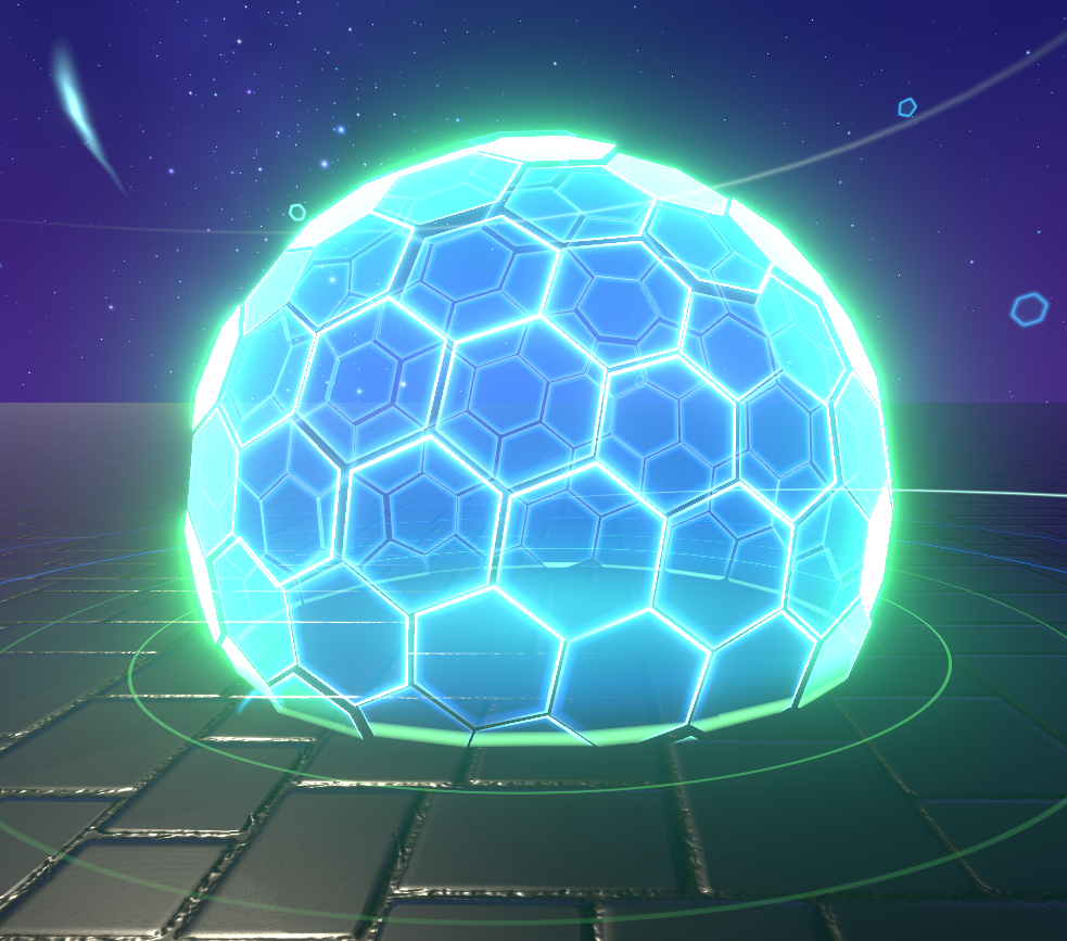 【unity/VRChat】Sci-fi Shield Effect（SFシールドエフェクト） - CooGee (こーじぃ) - BOOTH