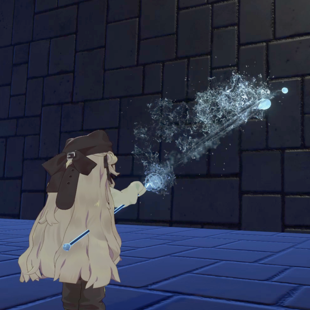 【VRChat想定・MA対応】夏に浴びたい水魔法（3種）/ Water Magic for Summer - CooGee (こーじぃ ...