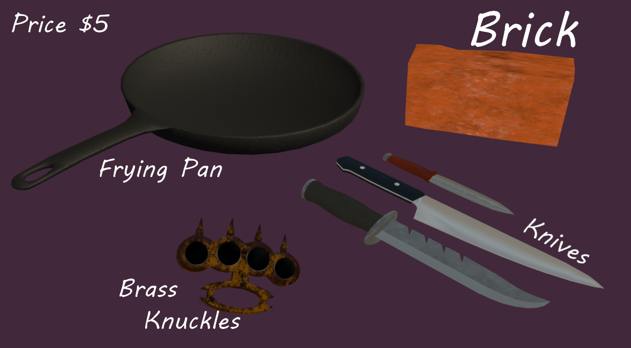 VRC Weapons Asset Pack - MewsSnep - BOOTH