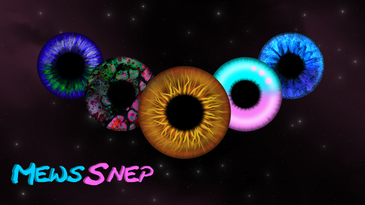 50 Eye textures for VR models - MewsSnep - BOOTH