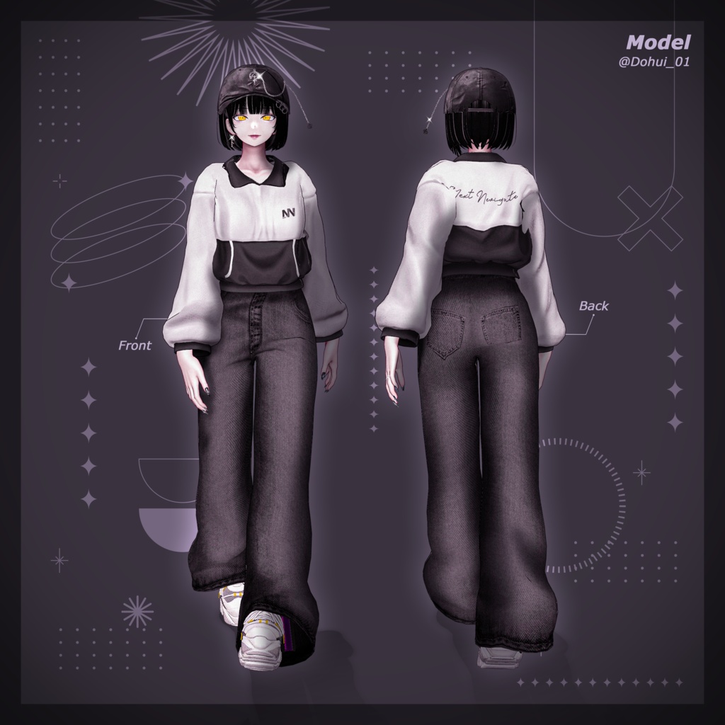 [NN SHOP] Fall Casual Clothes_For Shinra - NN SHOP - BOOTH