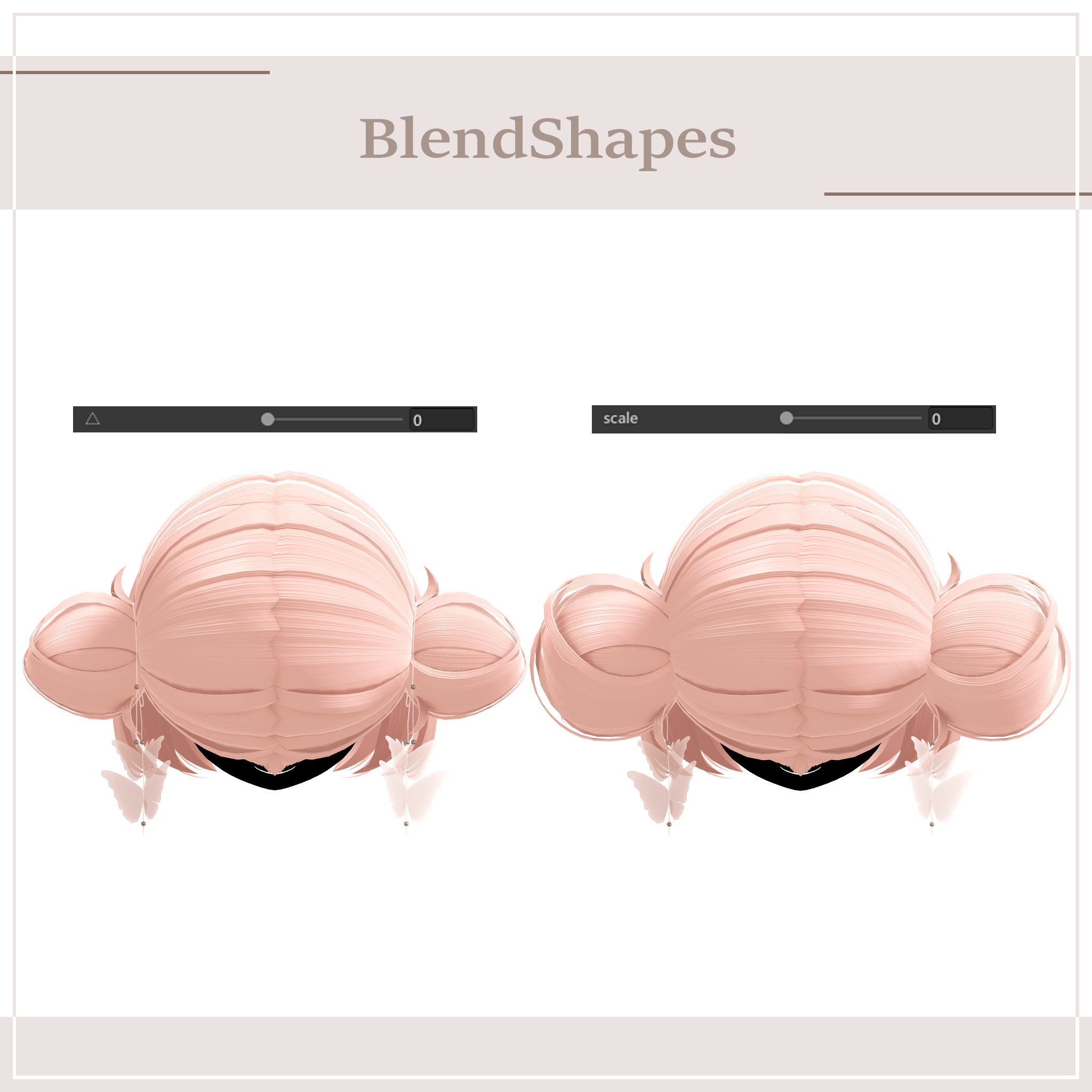 dango twin hair - mochipun - BOOTH