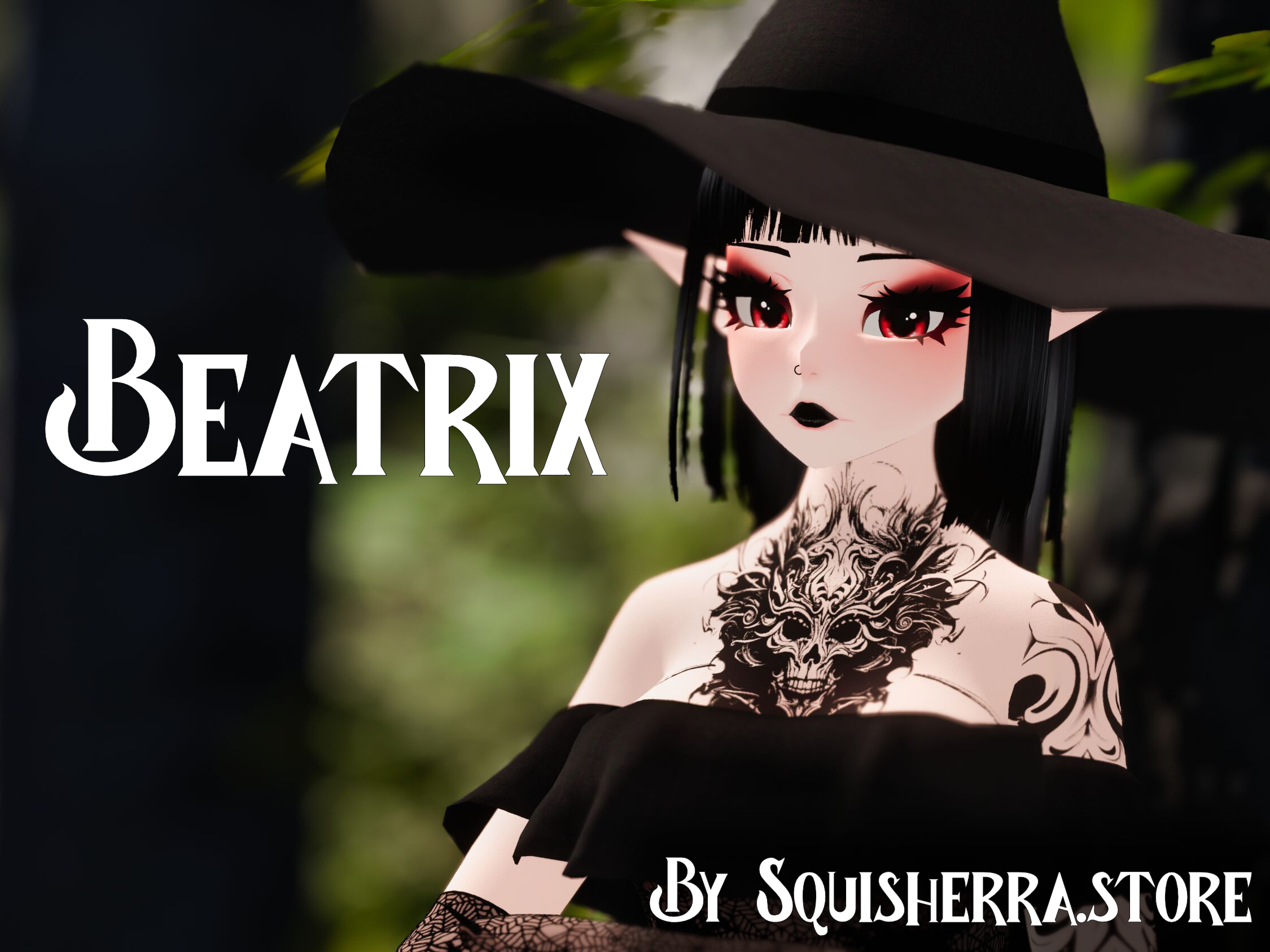 Beatrix the Witch - for PC & Quest - Squisherra Works - BOOTH