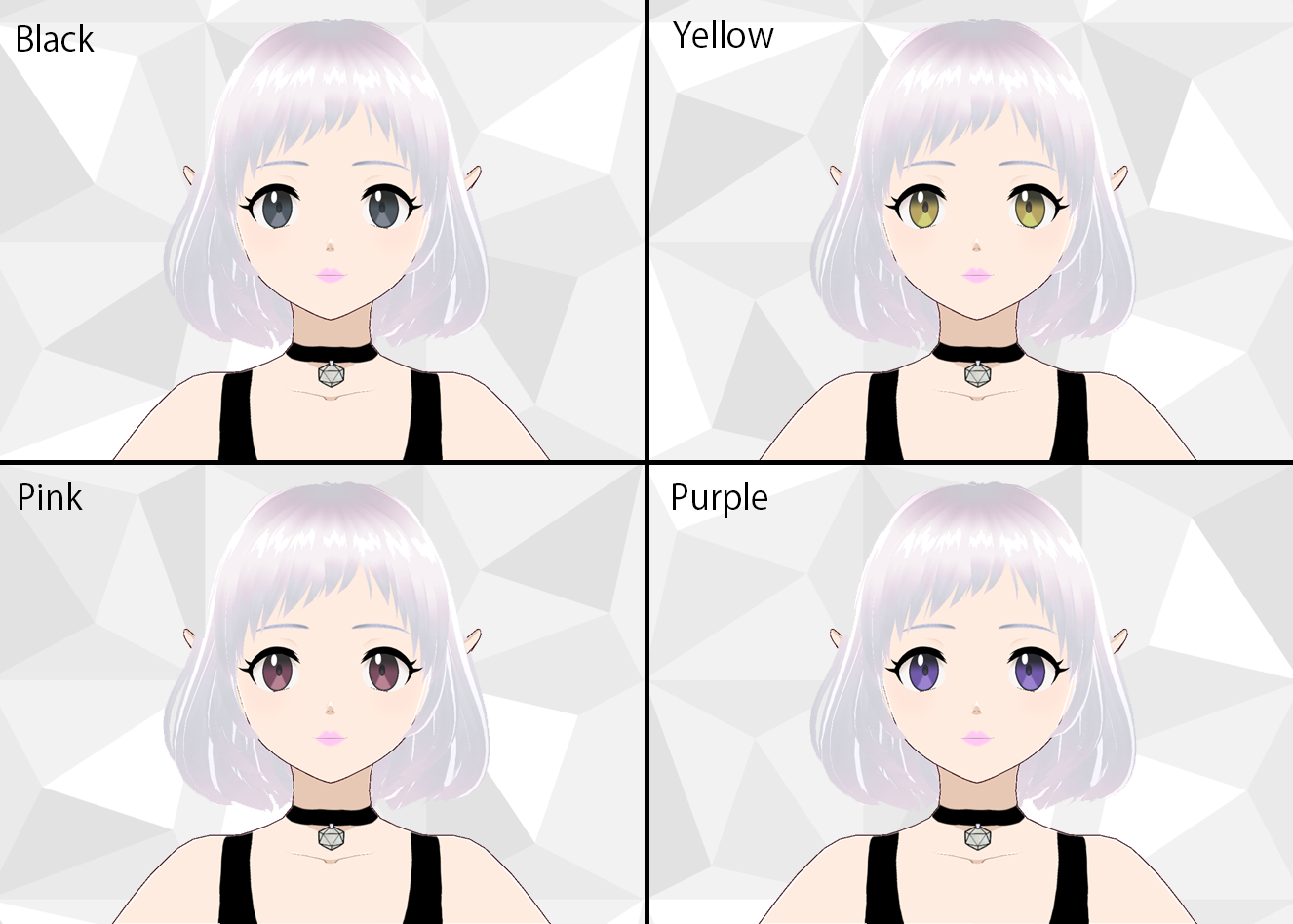 ポケモン Pokemon Legends: Arceus Vroid Iris/Highlight Textures Complete ...