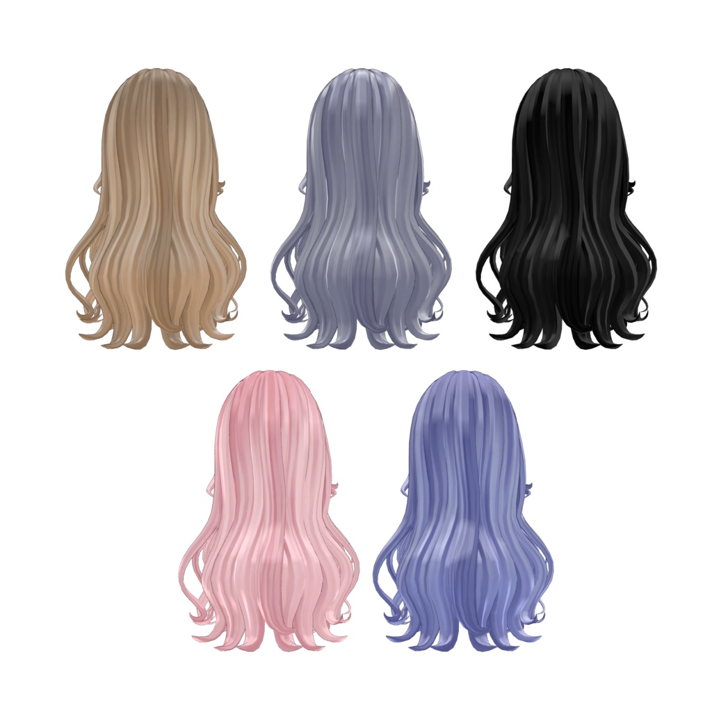 [VRC Hair] AK33 - ANKA - BOOTH