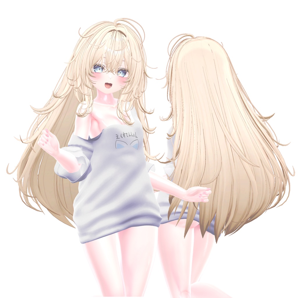 [3Dヘアモデル] Shy Dream - ANKA - BOOTH