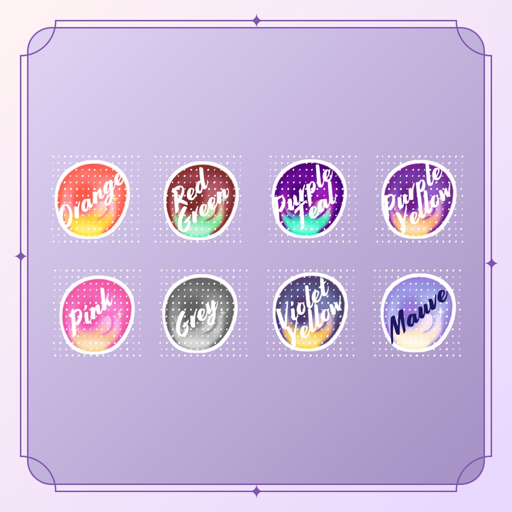 Aurora Eyes - For Manuka (16 colors set) - Elia's arcana | Nimilis ...