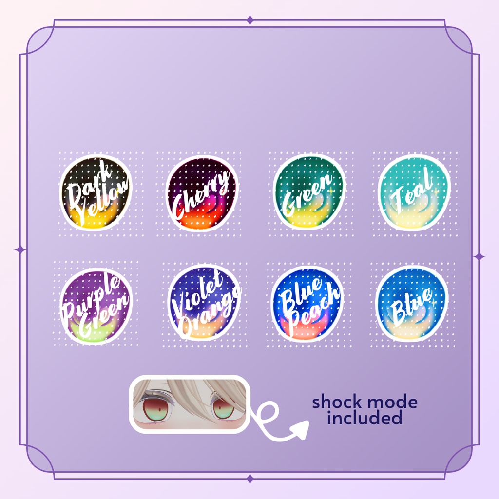 Aurora Eyes - For Manuka (16 colors set) - Elia's arcana | Nimilis ...