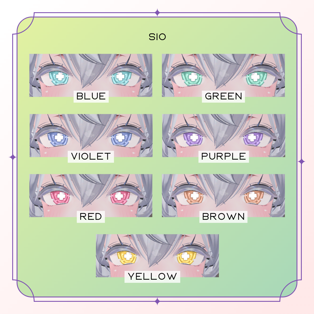 [Manuka/Sio] Clover Eyes (7 colors set) - Elia's arcana | Nimilis ...