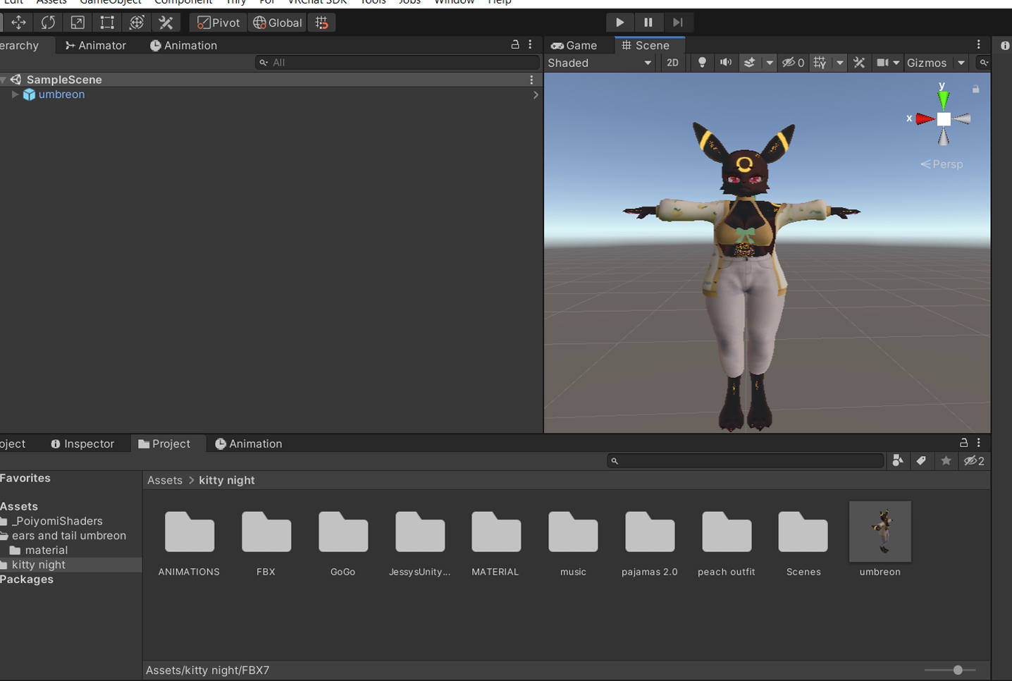 Umbreon PC (3.0 + gogoloco) (VRCHAT) - yumily16 - BOOTH