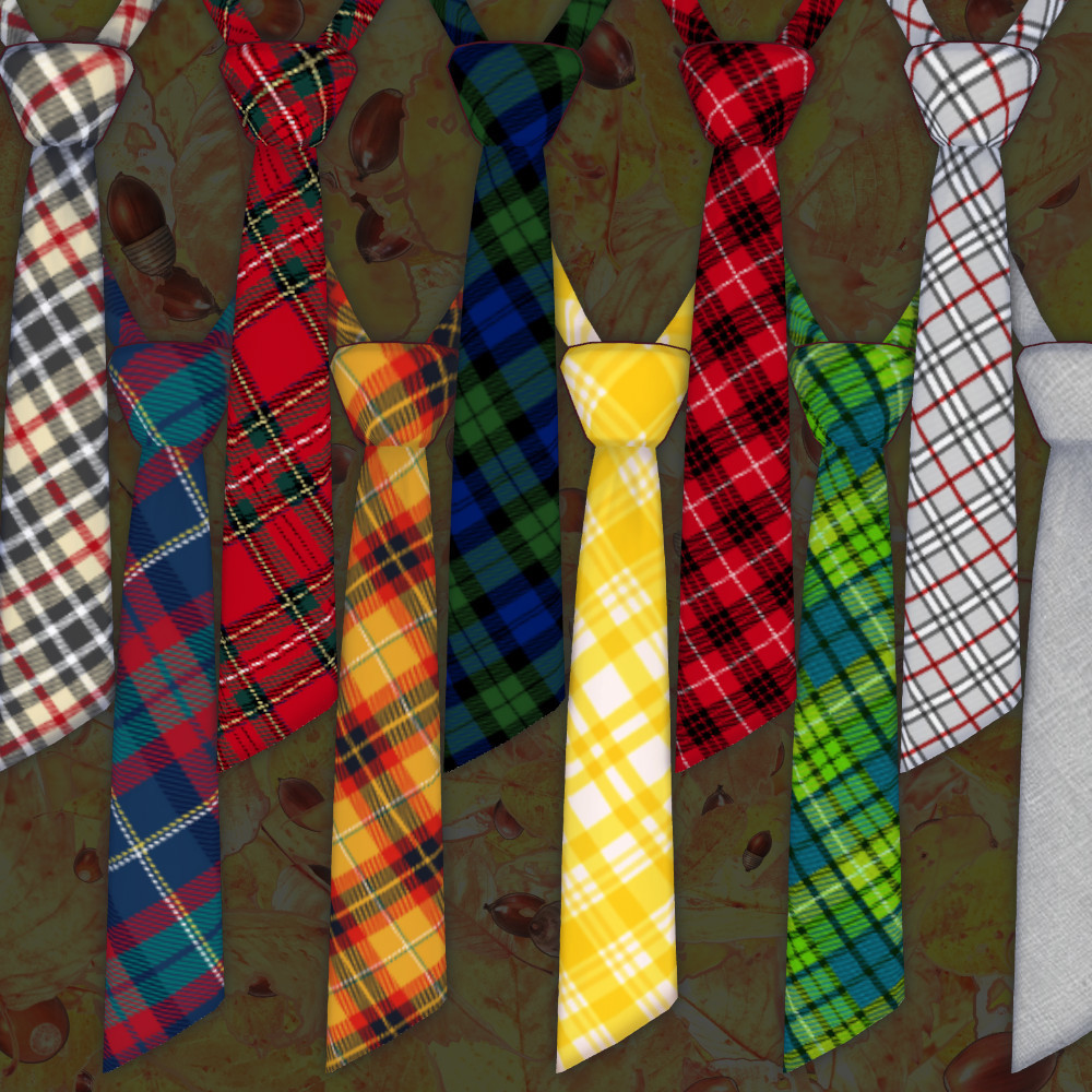 【VRoidカスタムアイテム】ナイフ・カット・タイ、チェック柄セット【正式版】 - こるきゅ！ - BOOTH