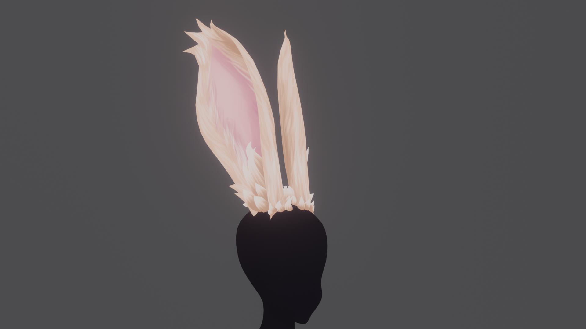 The "V" Bunny ! - .FBX, .blend, .unitypackage - yashaoni - BOOTH