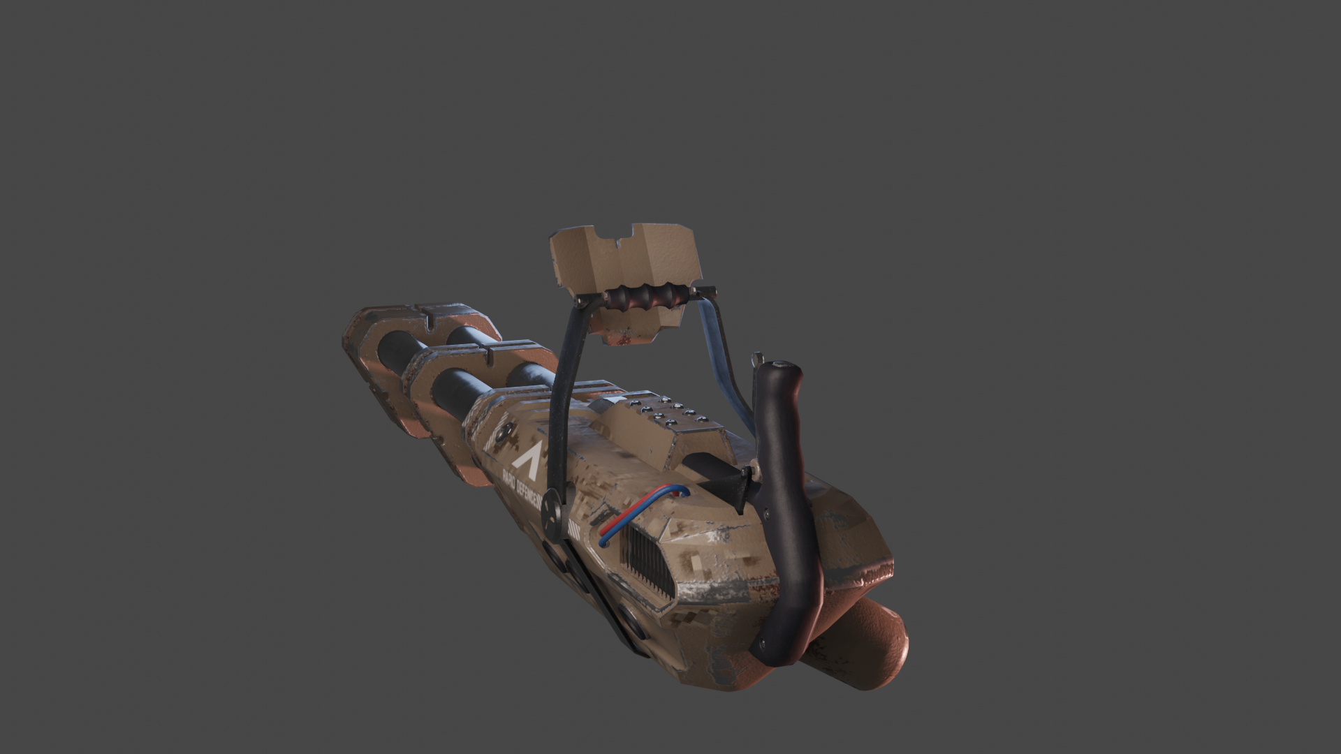 Launcher weapons! - FBX. blend. Unitypackage - yashaoni - BOOTH