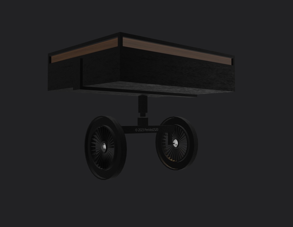 Industrial Desk(GLTF) for your metaverse artworks - Under the Brick ...