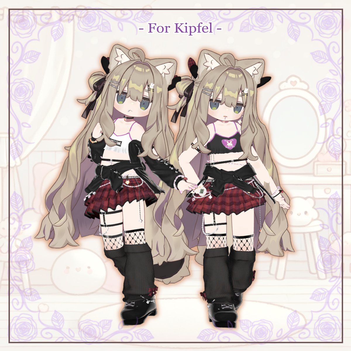 【MSGK】ガーリー♡パンク『Kawaii Girly Punk』（13アバター対応） - Rabbit Luvit - BOOTH