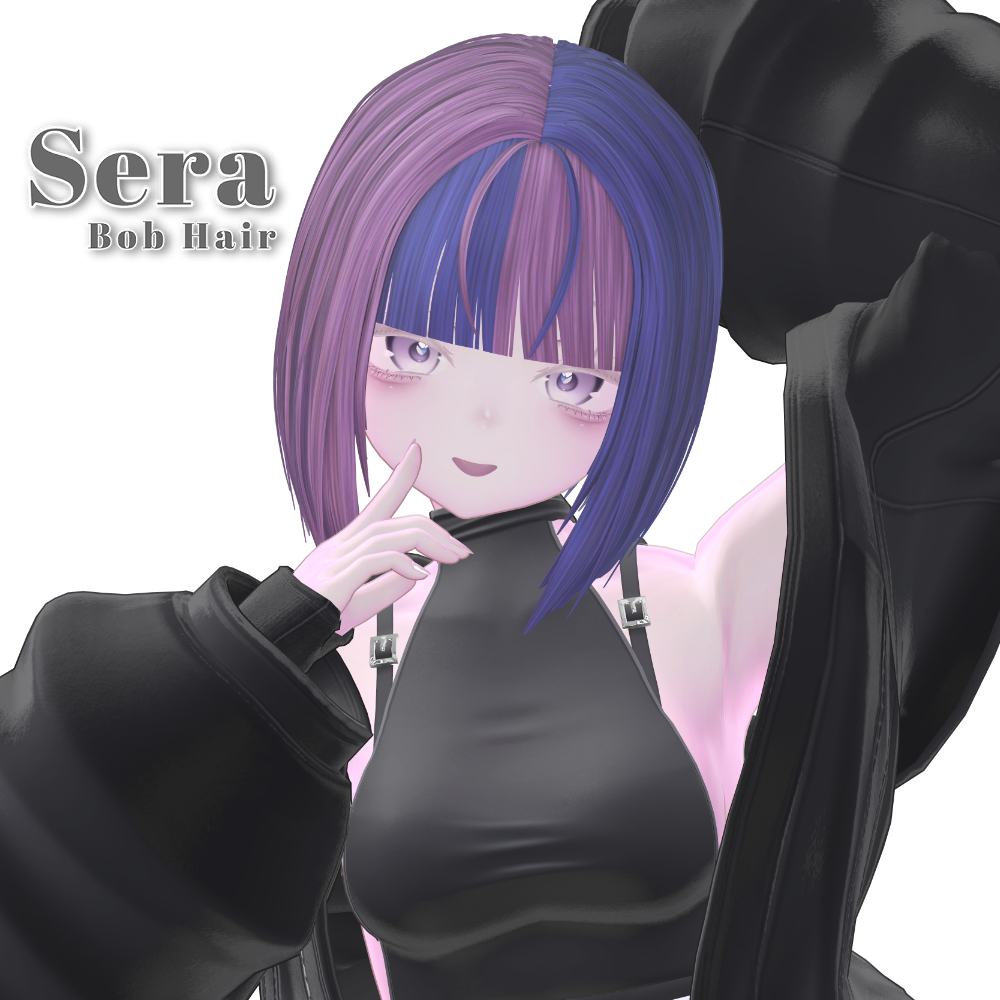 【13 avatars】Sera Bob Hair【VRC Hair】 - C's - BOOTH