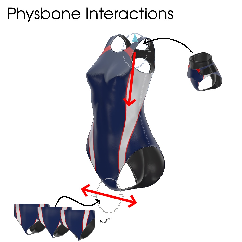 Competition Swimsuit for Velle - gracilis - BOOTH