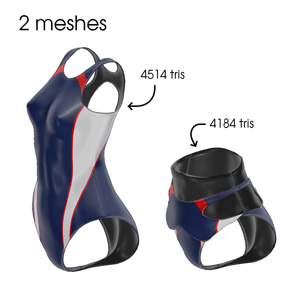 Competition Swimsuit for Velle - gracilis - BOOTH