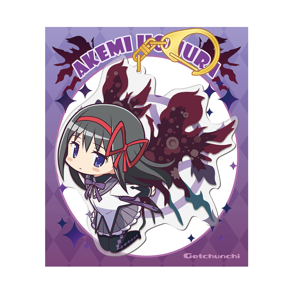 【C105】アクリルキーホルダー 黒翼ほむら - ゲッチュんち - BOOTH