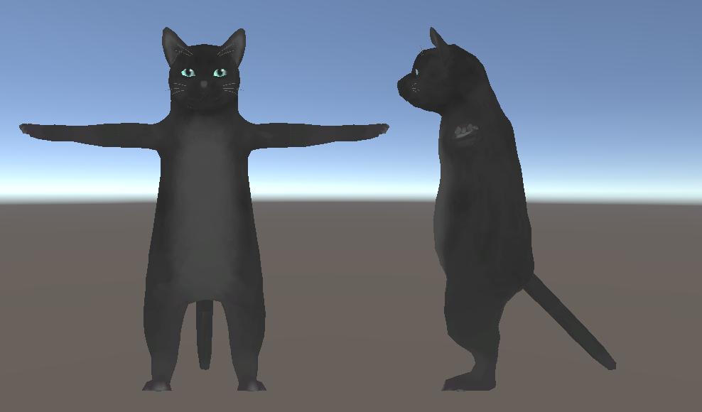 VRChat想定 猫アバター Quest対応 - パラディン屋 - BOOTH