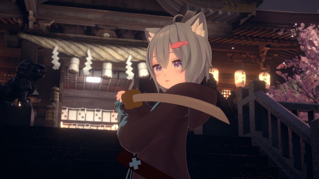 【VRChat想定】ラスクモチーフ刀 Ver2にアップデートされました！ - StarCapra - BOOTH