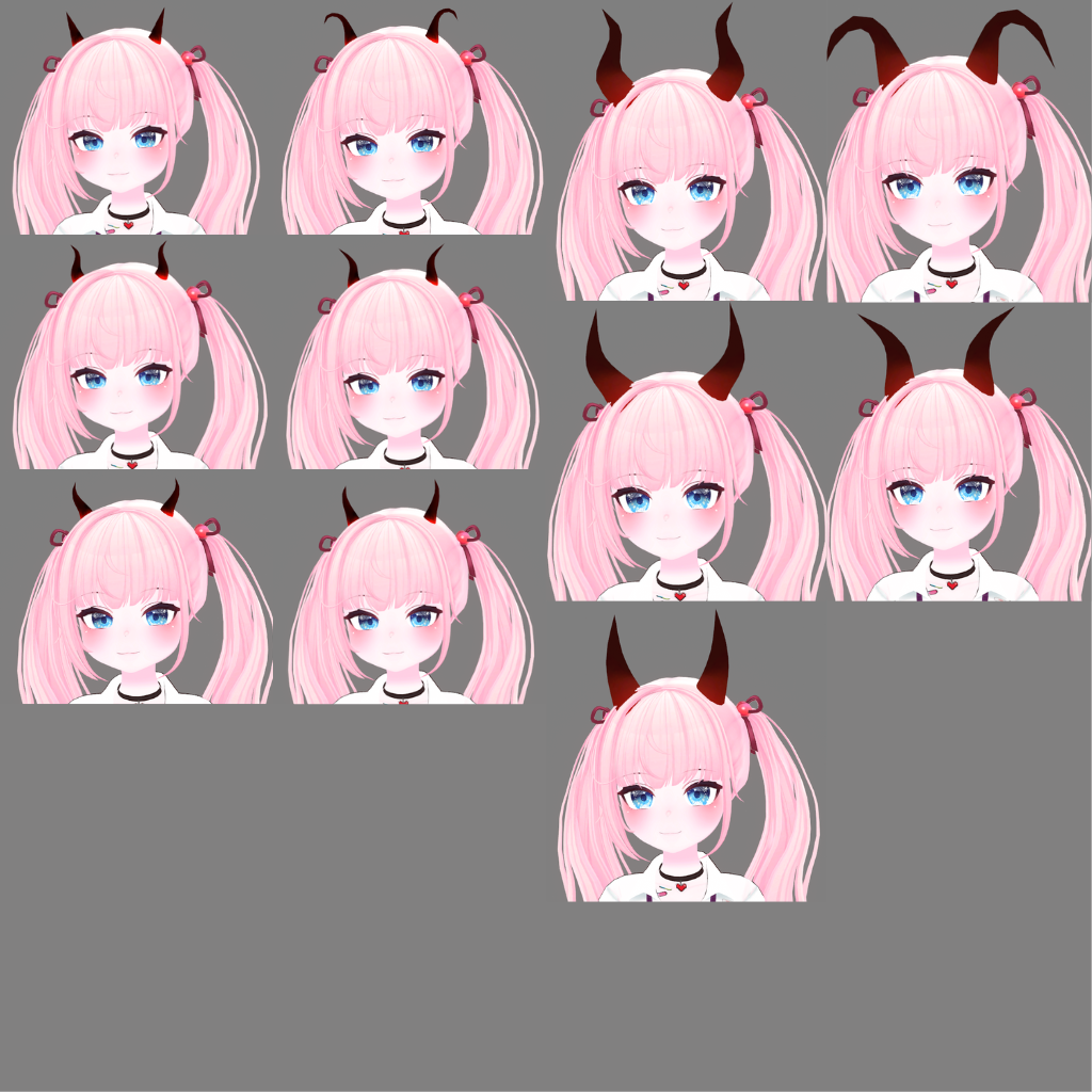 Free Multi Horns [角] - Lania - BOOTH