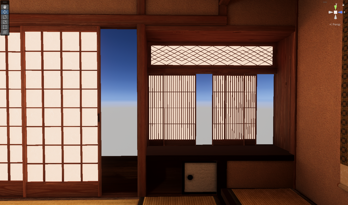 【販売ワールド】書院造の和室 - [Selling World] Japanese-style room with a shoin-style ...