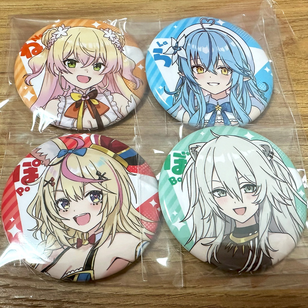 ねぽらぼ缶バッチ - line-melon - BOOTH
