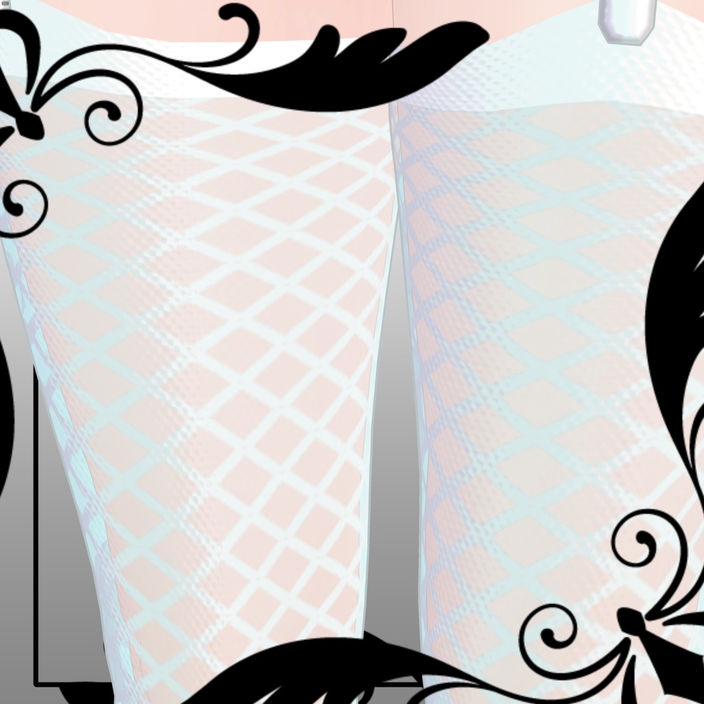 ガーターベルト、ソックス、ショーツのセット[複数アバター対応] - ambition-factory - BOOTH