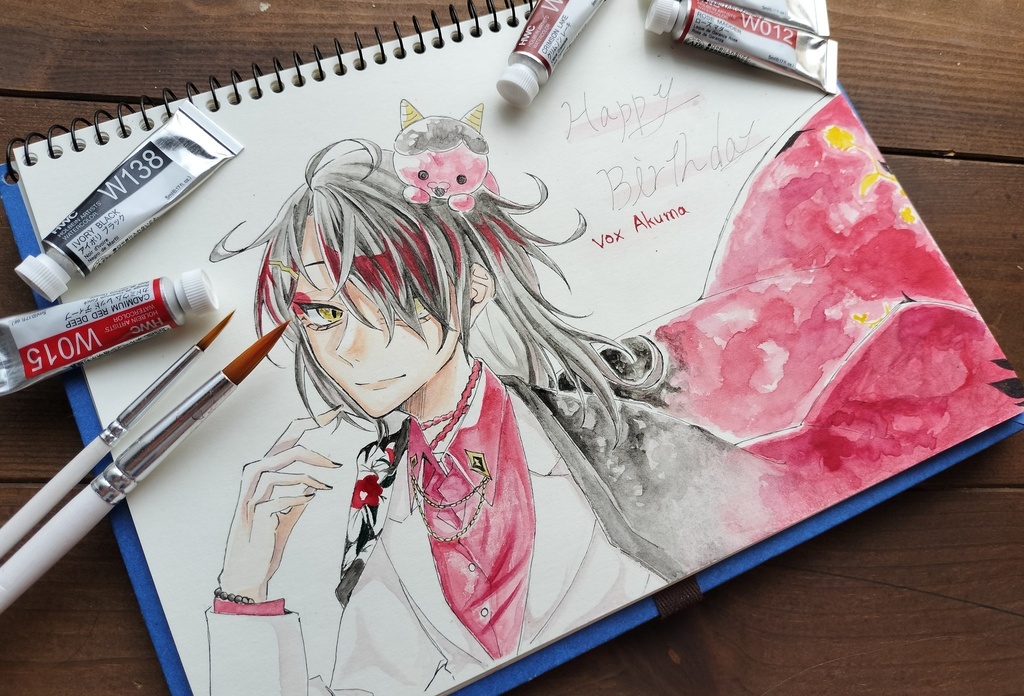 VoxAkuma 水彩原画 - 牛乳 - BOOTH