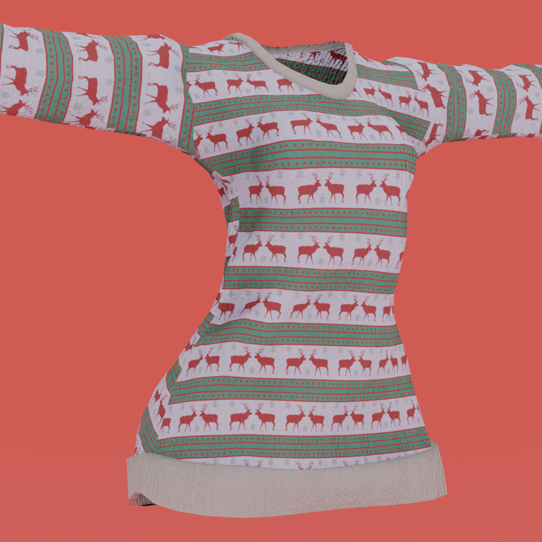 [VRChat] Christmas Sweater - by _Jammy_ - JammyVR - BOOTH