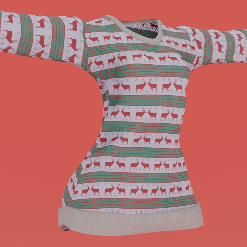 [VRChat] Christmas Sweater - by _Jammy_ - JammyVR - BOOTH
