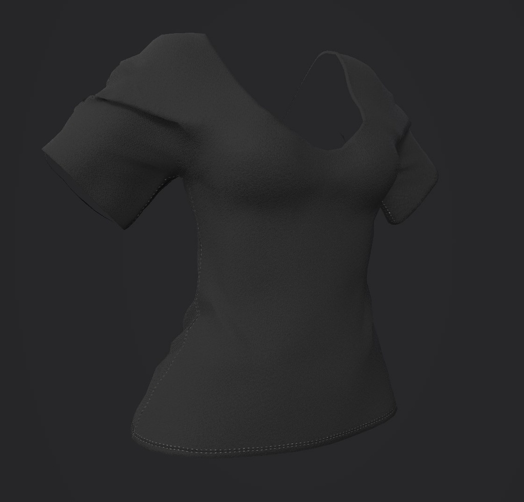 [VRChat] - Simple T-Shirt "OFFLINE" - JammyVR - BOOTH