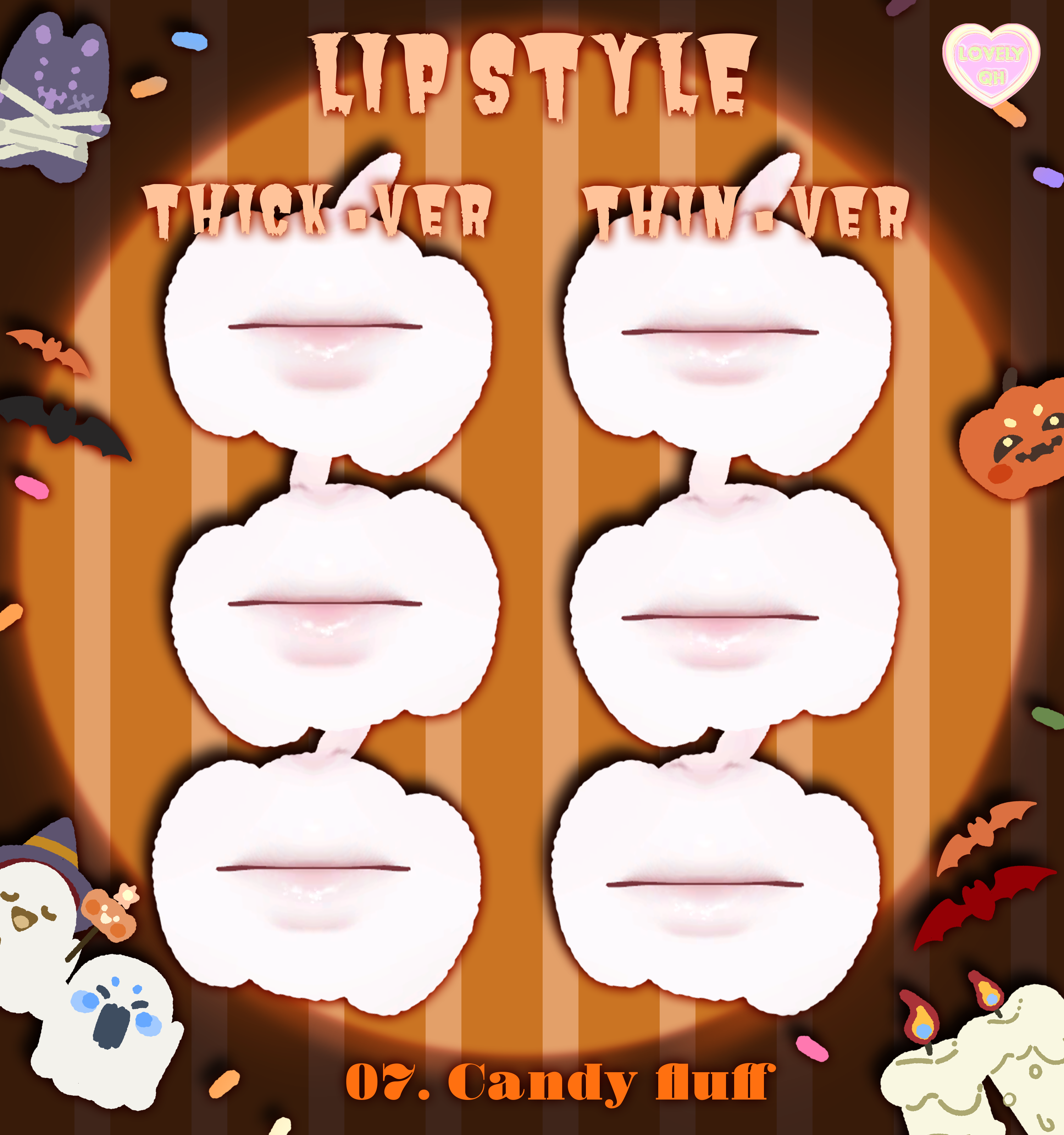 【Minase , 水瀬】 ʚ Candy flump ɞ Make up + eyes + tongue + body (tone ...