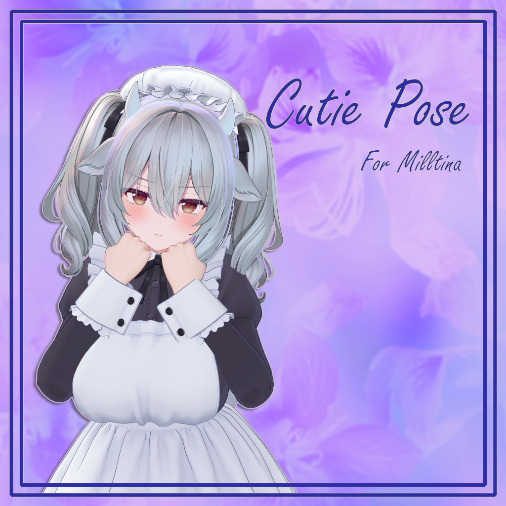 [Cutie Pose] for Milltina - Rice_Works - BOOTH