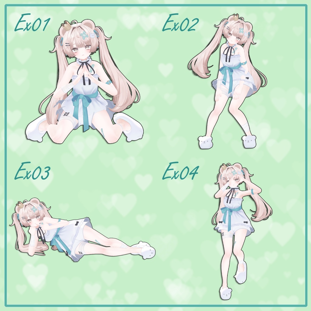 [Cutie Pose] for Milfy & Eku - Rice_Works - BOOTH