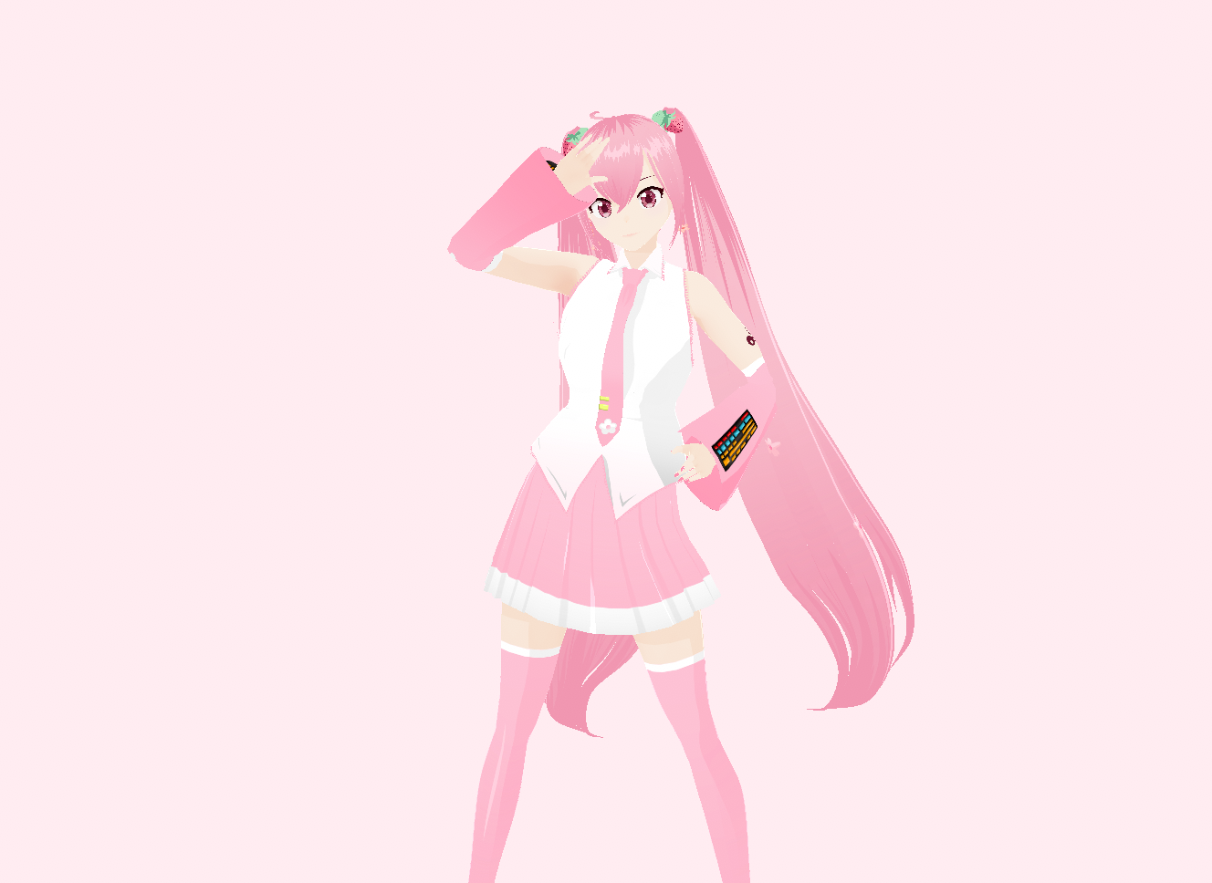 Sakura Miku VRoid Model - Zirko Nific - BOOTH