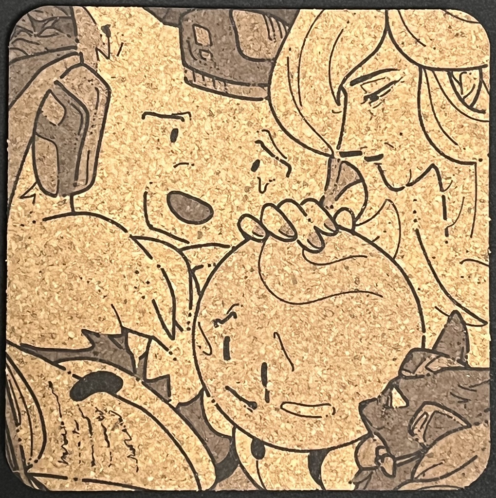 コースターセット(7枚)_2064:ROM - PLANTAJIA - BOOTH