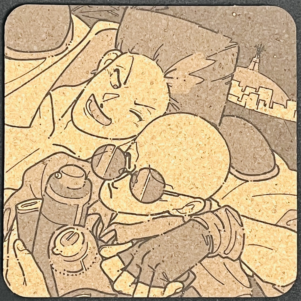 コースターセット(7枚)_2064:ROM - PLANTAJIA - BOOTH