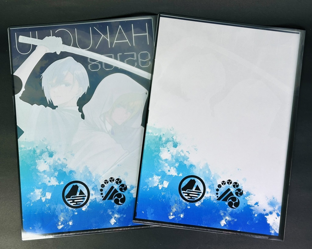 伯仲クリアファイル【山姥切国広/山姥切長義】 - Fujiko ONE a.k.a. ONE CHANCE! - BOOTH