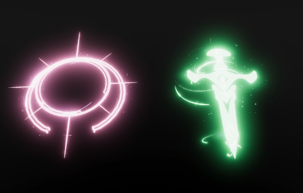 Particle Halo Pack VRChat - medice - BOOTH