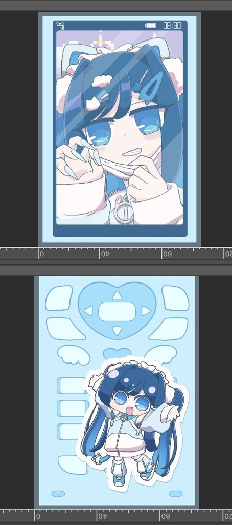 Fledgling Blue - Sui2ゅゆ（すいすい） - BOOTH