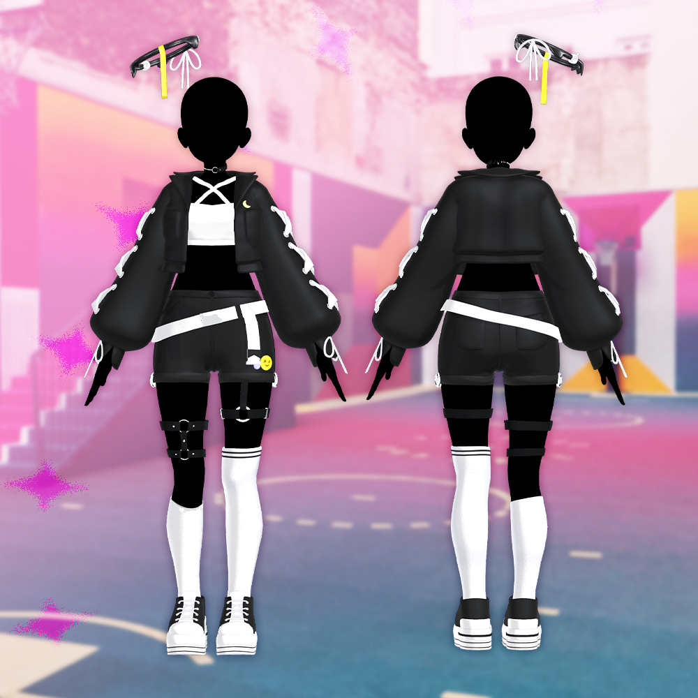 SALE 💕【 Shinano対応 】ネオン·ドリーミング Neon Dreaming ㅡ【 VRChat Clothes 】 - AOPON ...