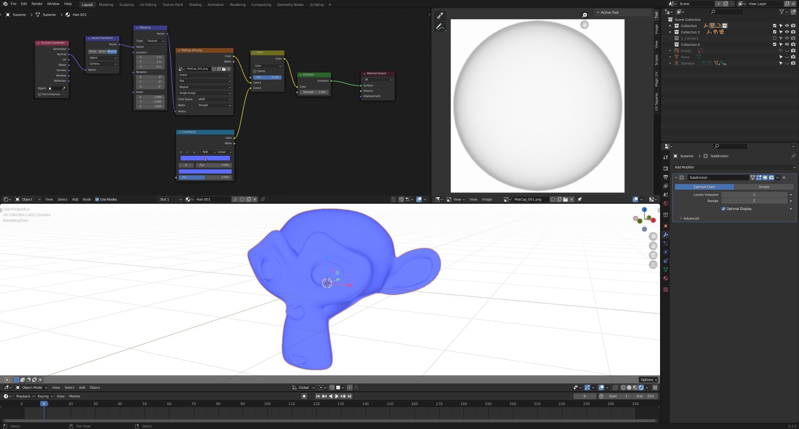 MatCap(Blender3.2.2) - Jardin - BOOTH