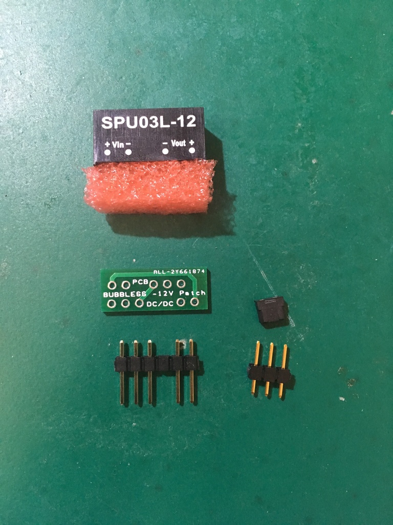 BUBBLESS -12V KIT - Illegal function call - BOOTH