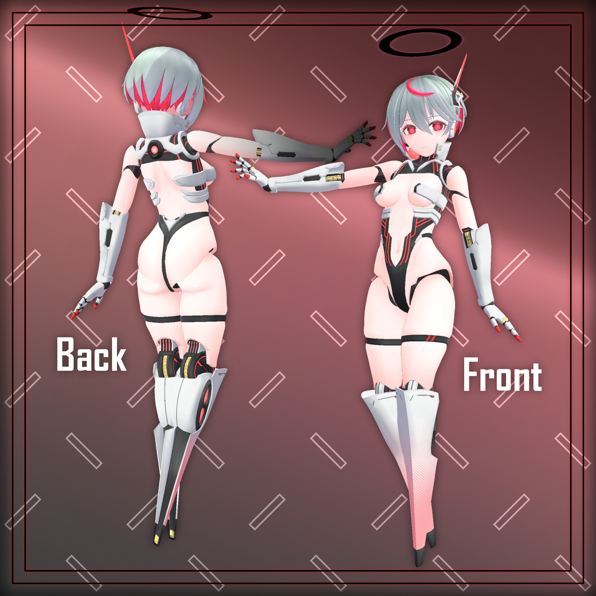 VRC用オリジナルアバター NIL ニル - potatohank - BOOTH