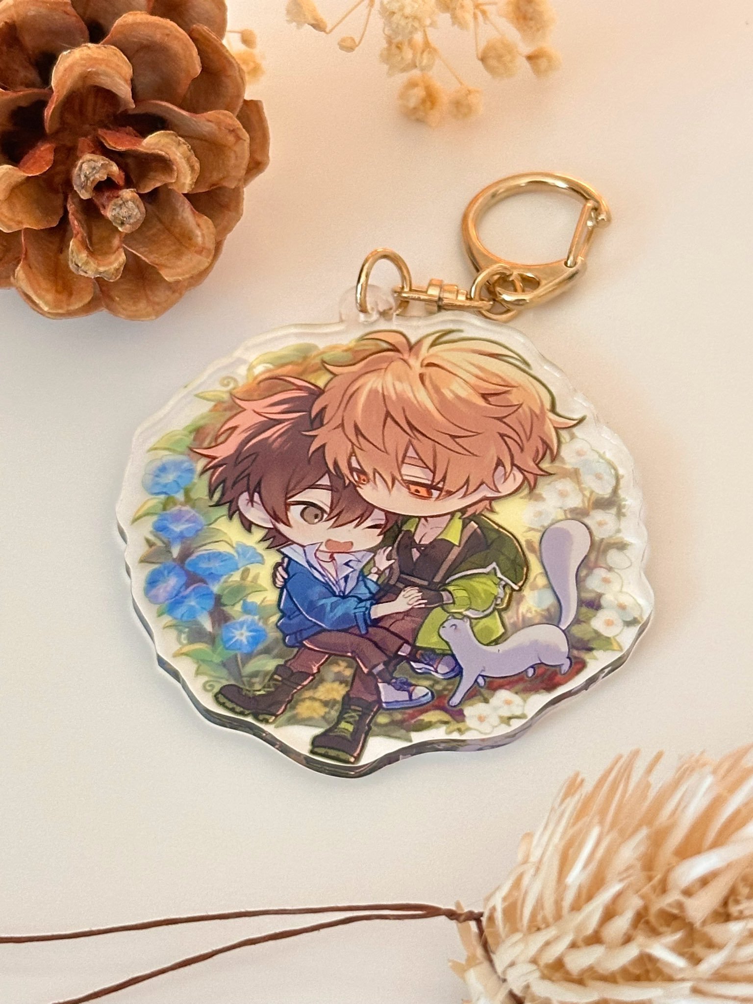 【再入荷】 ケシエイ アクリルキーホルダー - Melon Tart - BOOTH