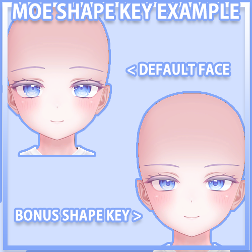 MOE(萌) MAKEUP PACK (+PSD and Shapekey) - Shop Y & J - BOOTH