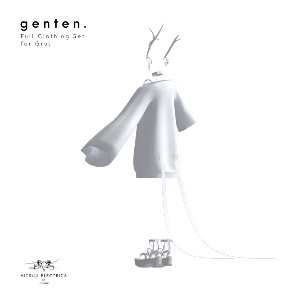 genten. Full Clothing Set for Grus - ヒツジ電機 - BOOTH