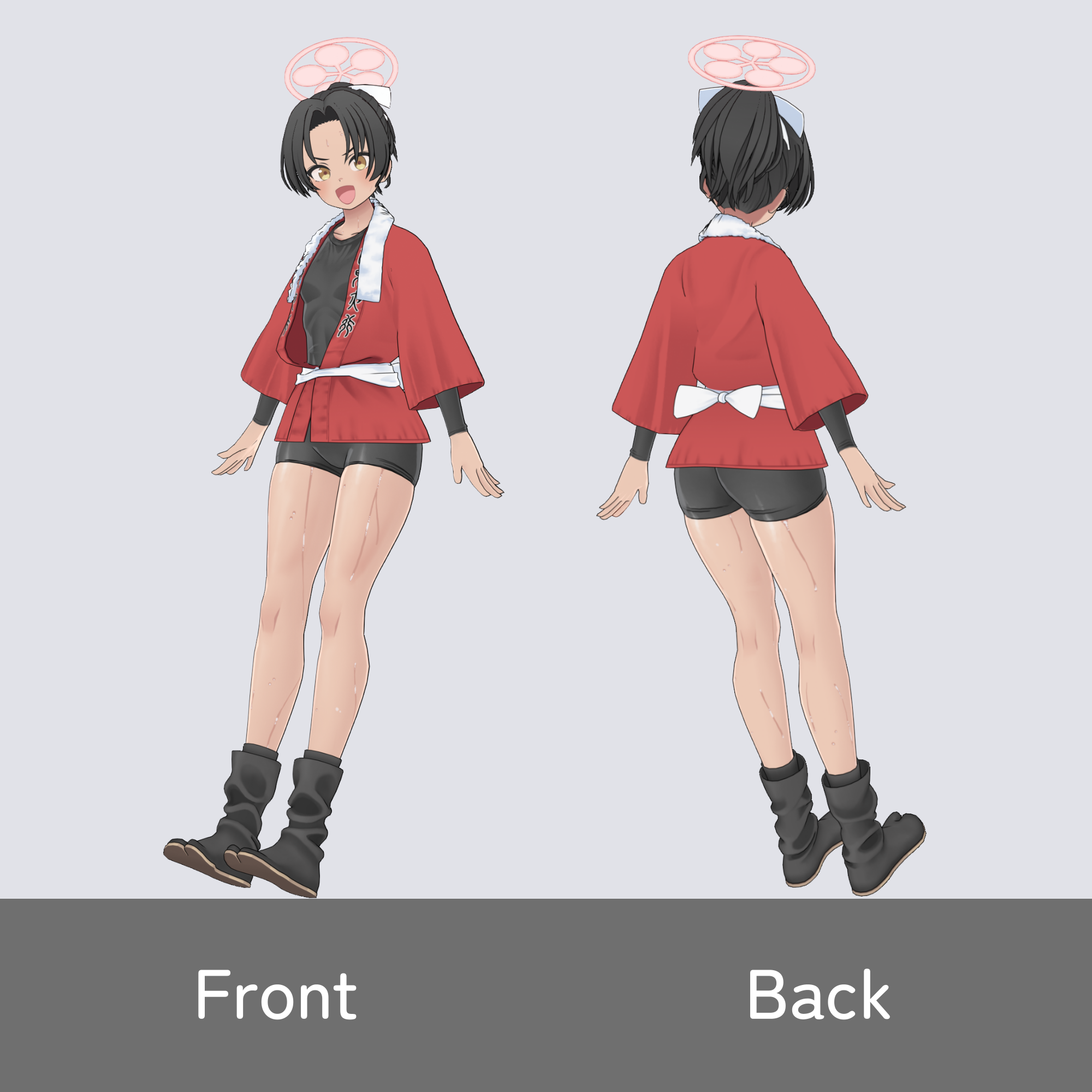 人力車の生徒【MMD】 - POWER BOOTH - BOOTH